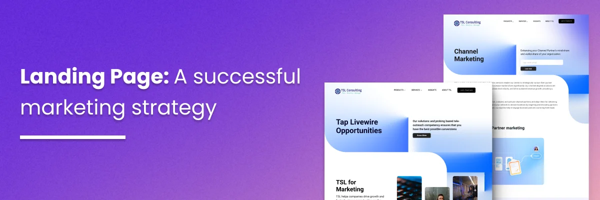 Landing Page: A Successful Marketing Strategy
